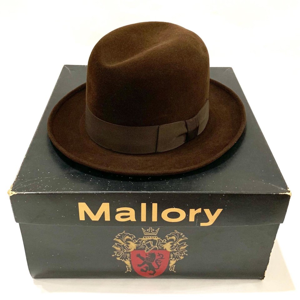 Vintage Mallory felt hat with original box – NVISION | Cincinnati